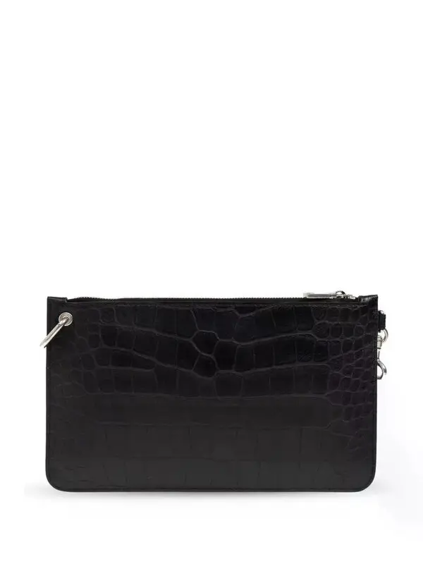 Dolce & Gabbana Crocodile-embossed Shoulder Bag