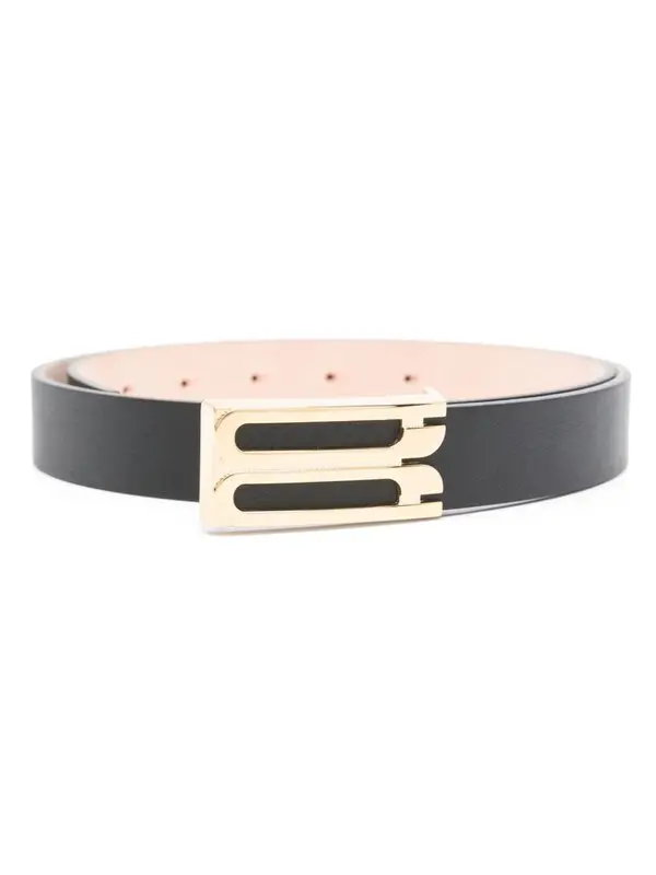 Victoria Beckham Jumbo Frame Belt - Black