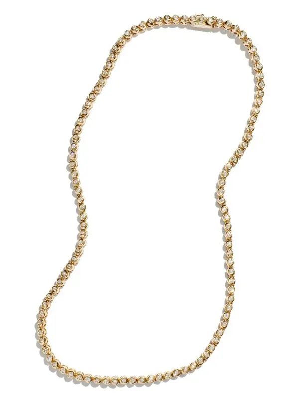 FIE ISOLDE 14k Alfa Diamond Necklace - Gold