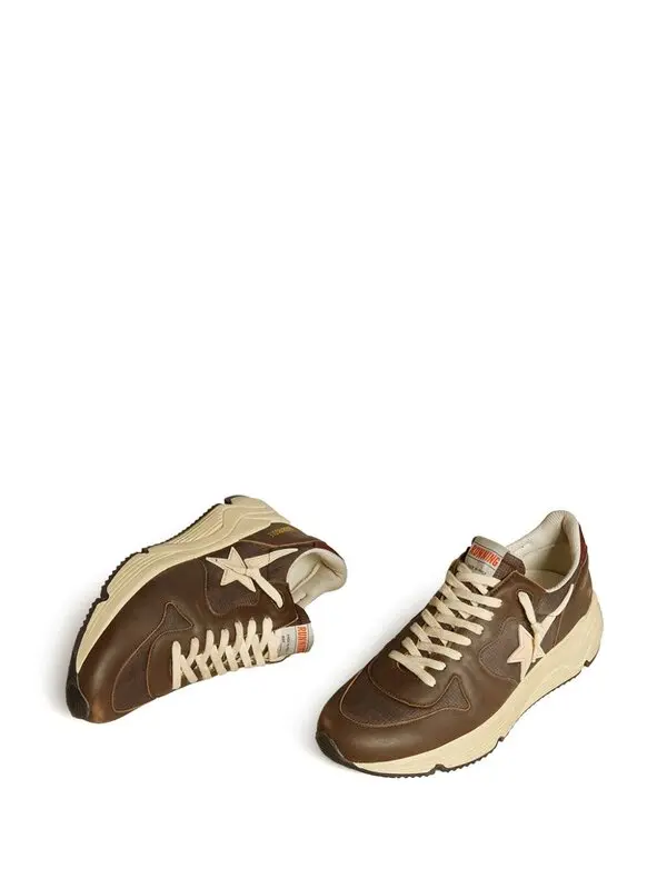 GOLDEN GOOSE Running Sole Sneakers - Brown
