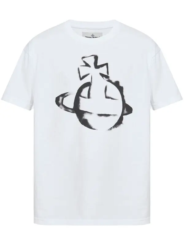 VIVIENNE WESTWOOD Orb-print T-shirt - White