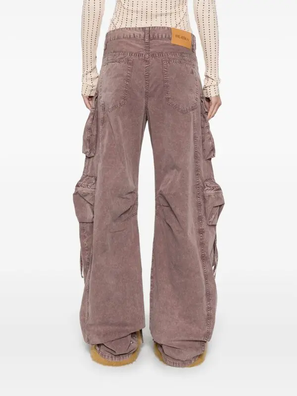 Attico Cargo Trousers - Brown