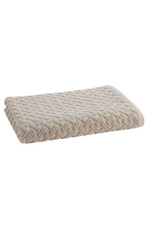 CHRISTY Trellis Textured Cotton Rayon Fibre Blend Soft Bath Sheets - Oak