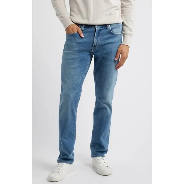 Citizens Of Humanity Gage Slim Straight Stretch Cotton & Cashmere Jeans - Anders