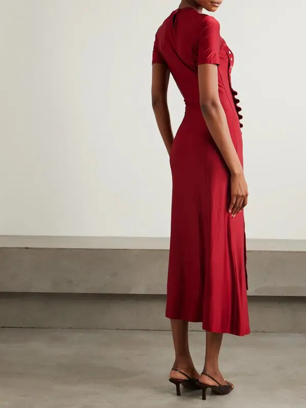 Rabanne Stretch-jersey Midi Dress