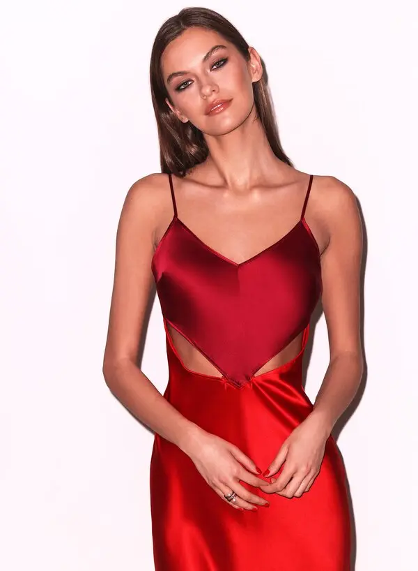 RIVIERA Silk Slip Dress