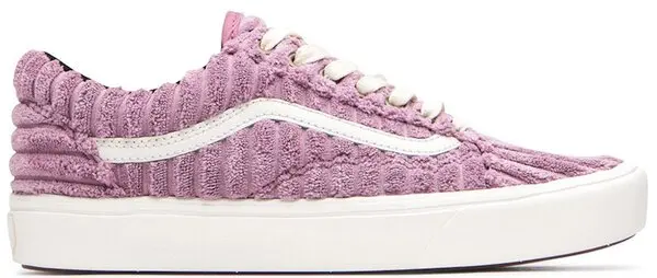 VANS Old Skool Jumbo Corduroy Sneakers - Pink/white