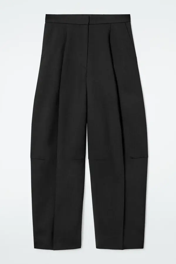 Cos Wool-blend Wide-leg Pants