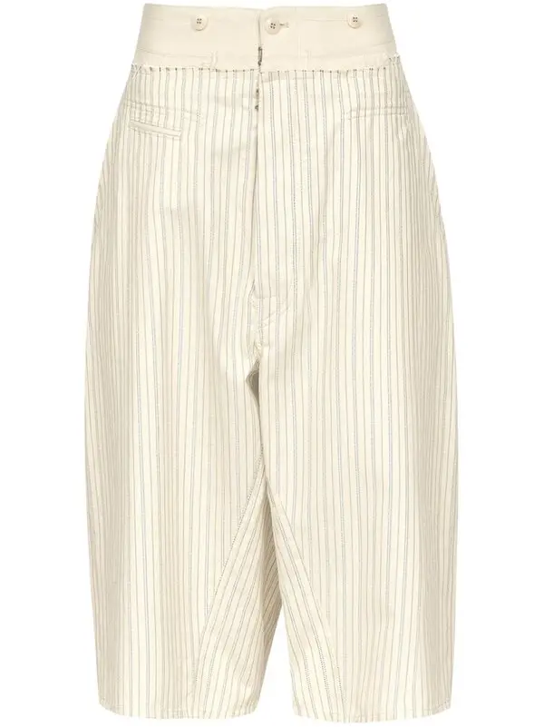 MAISON MARGIELA Striped Shorts
