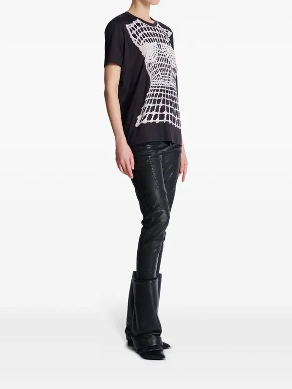 Balmain Trompe L'oeil-print T-shirt