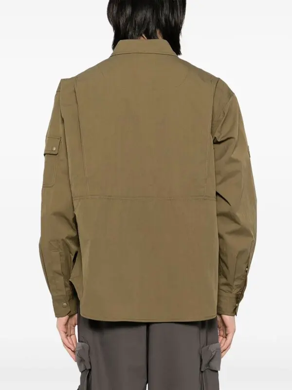 SPOONYARD Multi-pockets Shirt - Brown