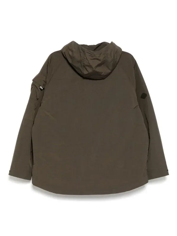 SPOONYARD Multi Pockets Hooded Jacket - Brown