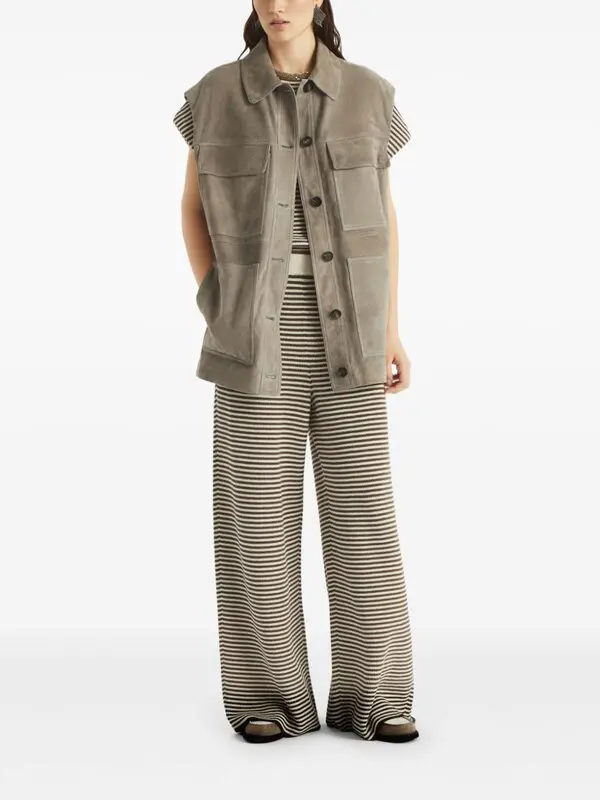 Brunello Cucinelli Cotton Track Trousers