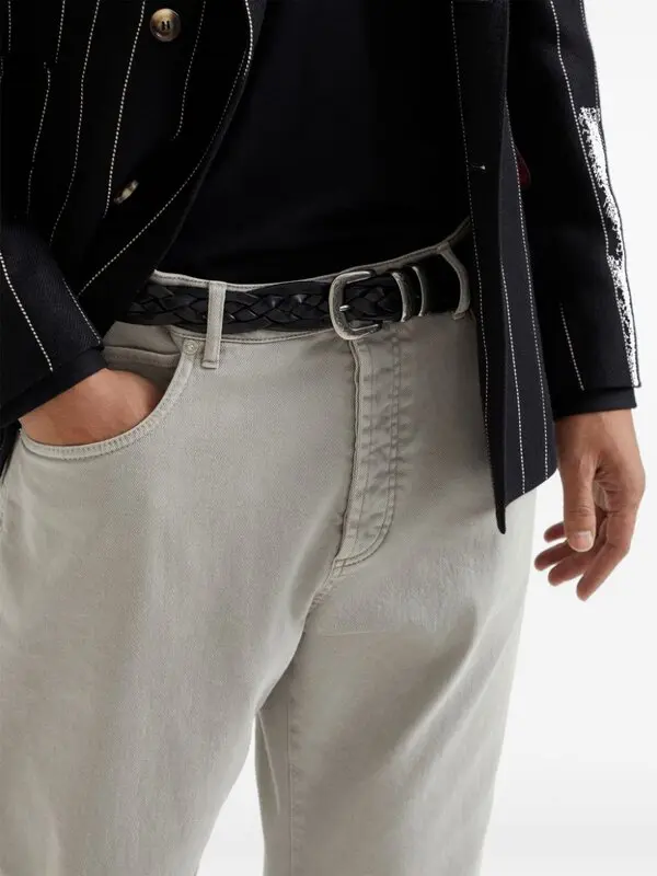 Brunello Cucinelli Straight Jeans - Neutrals