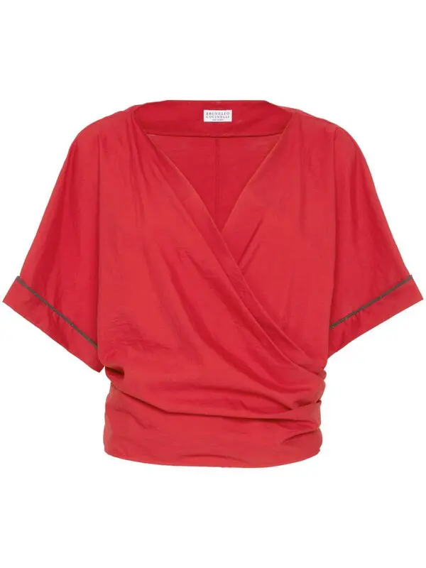 Brunello Cucinelli Monili-detail Blouse