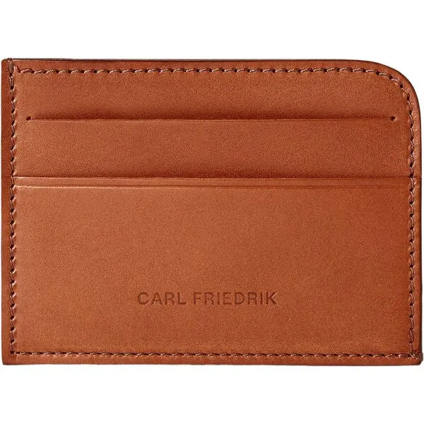 CARL FRIEDRIK Hatton Cardholder - Chocolate
