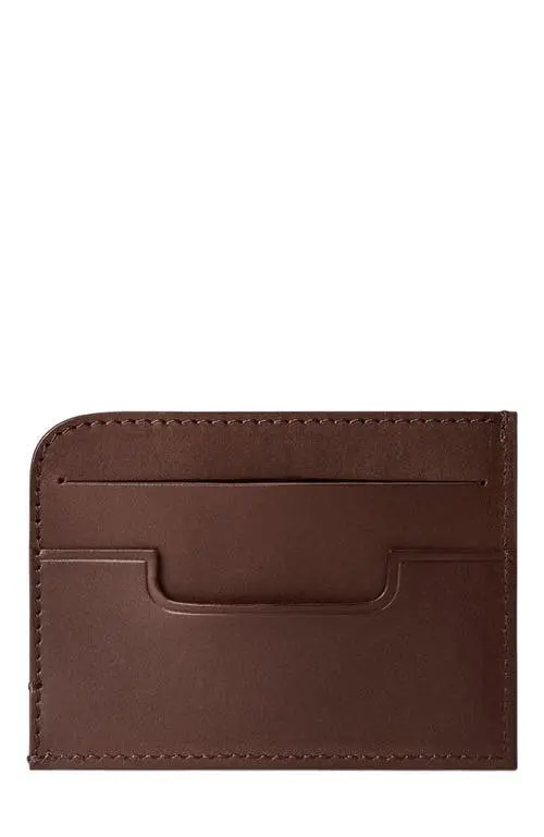 CARL FRIEDRIK Hatton Cardholder - Chocolate