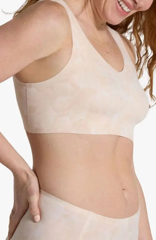 EVELYN & BOBBIE Defy Wireless Bra - Champagne Gingko