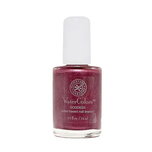 HONEYBEE GARDENS Watercolors Nail Enamel - Berry Blush Iridescent
