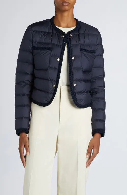 Moncler Gencay Down Jacket - Navy Blue