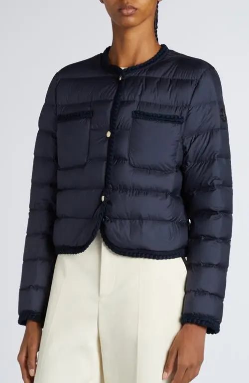 Moncler Gencay Down Jacket - Navy Blue