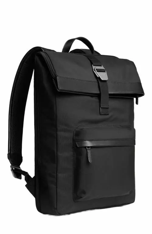 CARL FRIEDRIK City-hopper Nylon Backpack - Black