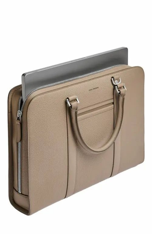 CARL FRIEDRIK Palissy Briefcase - Taupe