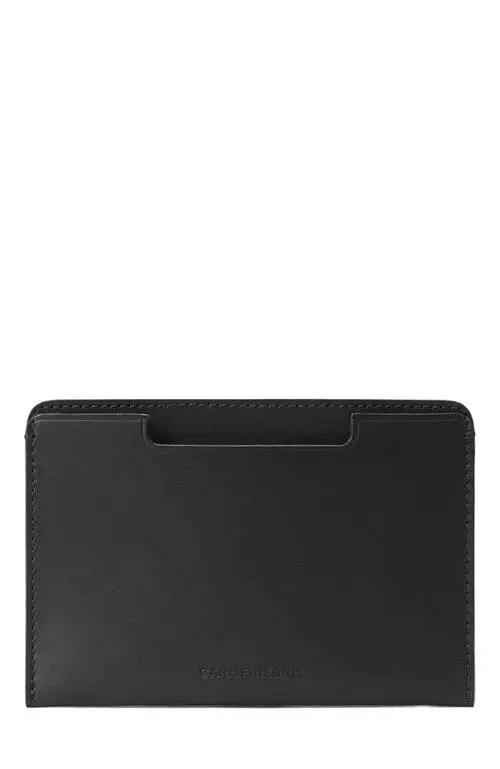 CARL FRIEDRIK Easton Passport Holder - Black
