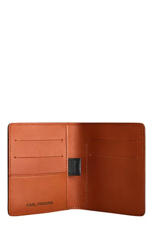 CARL FRIEDRIK Walden Wallet - Cognac
