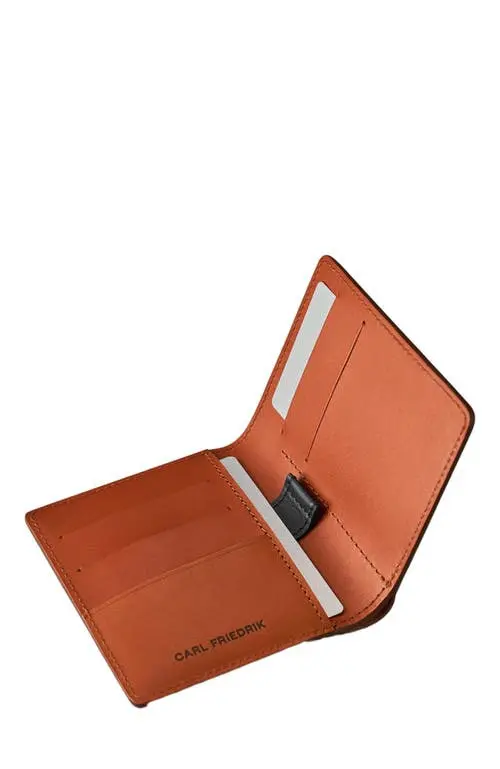 CARL FRIEDRIK Walden Wallet - Cognac
