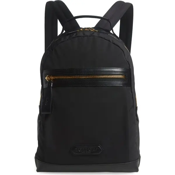 TOM FORD Recycled Nylon Backpack - 1n001 Black