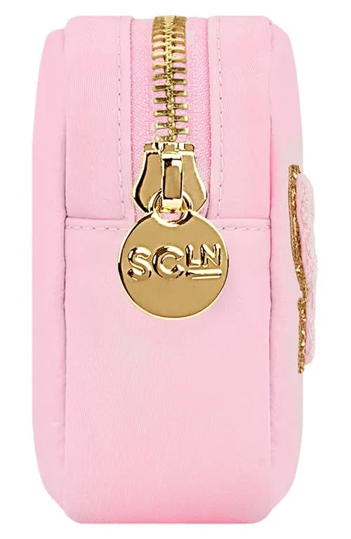 Stoney Clover Lane Small Pouch - Flamingo/ Skin