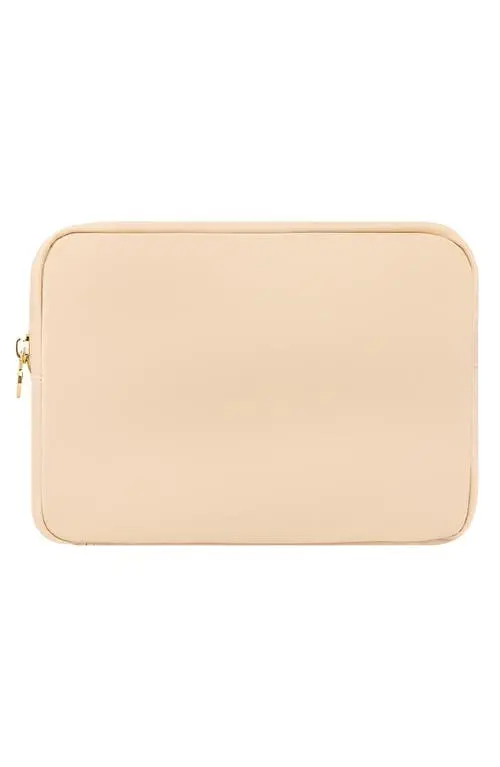 Stoney Clover Lane Large Zip Pouch - Sand
