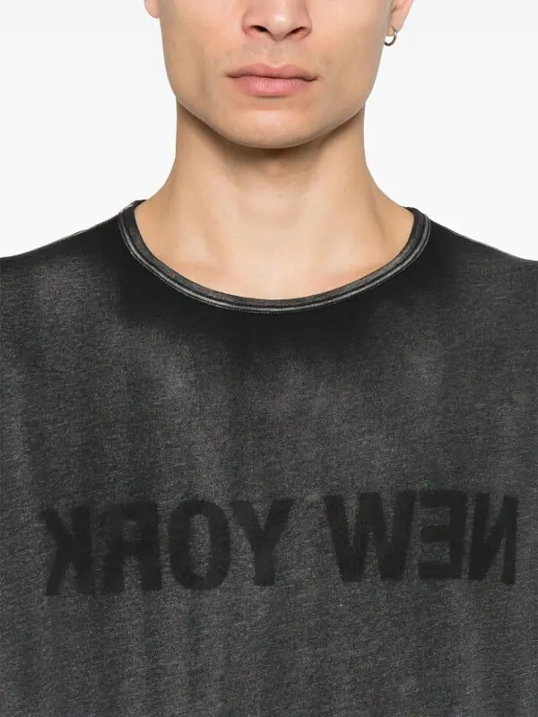 Helmut Lang New York T-shirt - Black