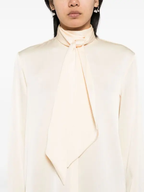 Alex Perry Tie Shirt - Neutrals
