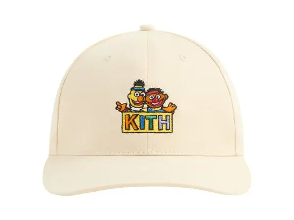Kith X Sesame Street Aaron Cap - Sandrift
