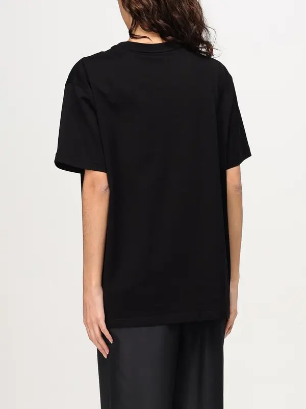 Burberry Checked Pocket T-shirt - Black