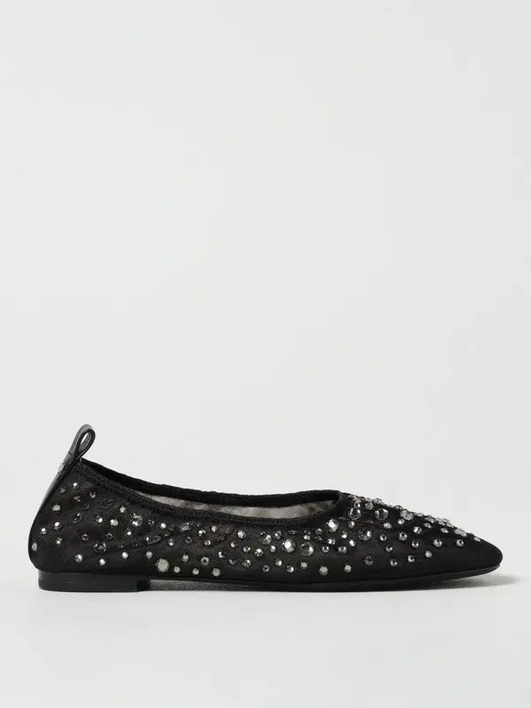 Tory Burch Embellished Ballet Flats - Black
