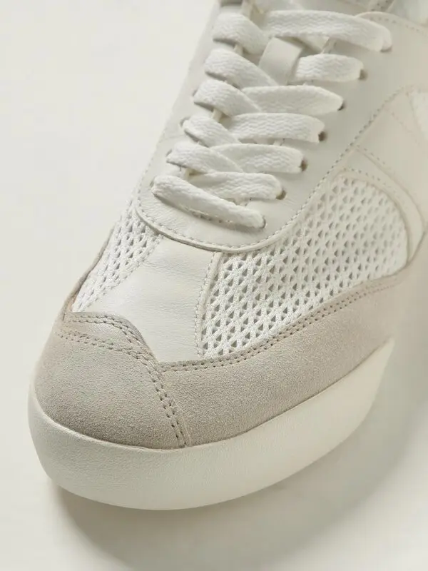 Chloé Lace-up Sneakers - Cream