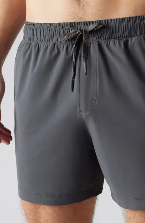 RHONE Pursuit 5-inch Unlined Training Shorts - Asphalt