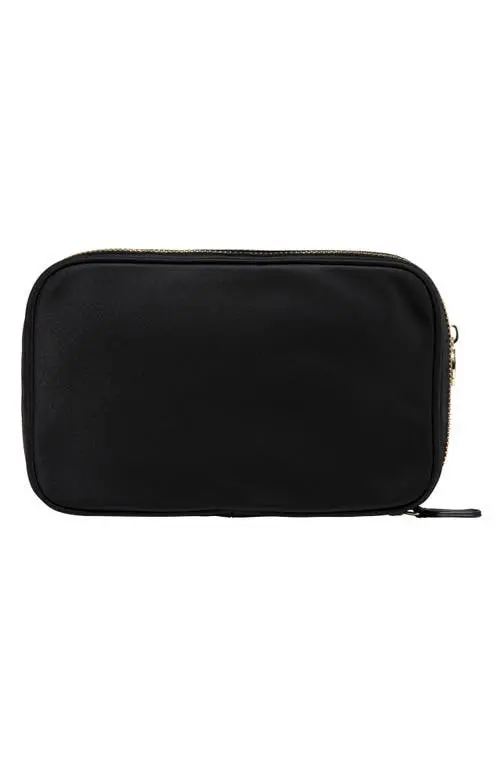 Stoney Clover Lane Double Zip Nylon Pouch - Noir