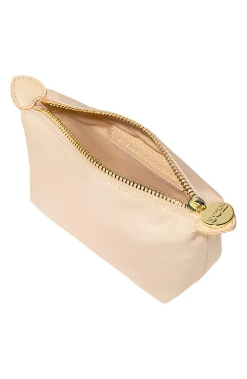 Stoney Clover Lane Nylon Pouchette - Sand
