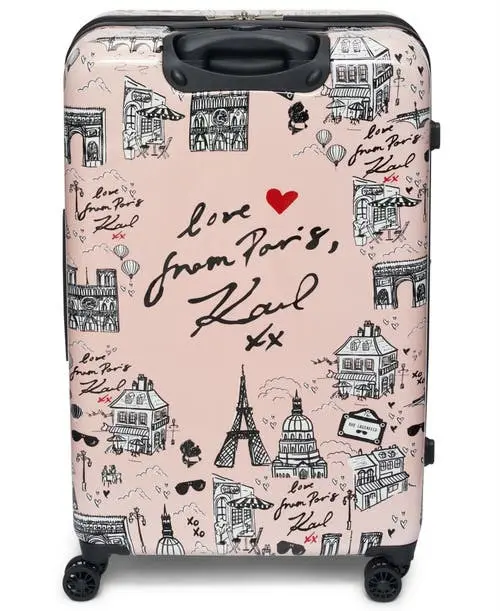 Karl Lagerfeld In Paris Upright Suitcase