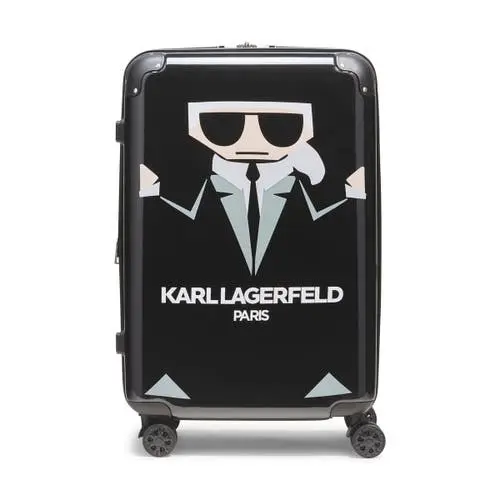 Karl Lagerfeld Karl In A Box Upright Suitcase