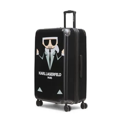 Karl Lagerfeld Karl In A Box Upright Suitcase