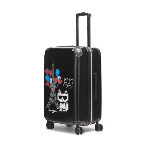 Karl Lagerfeld Up In Paris Upright Suitcase