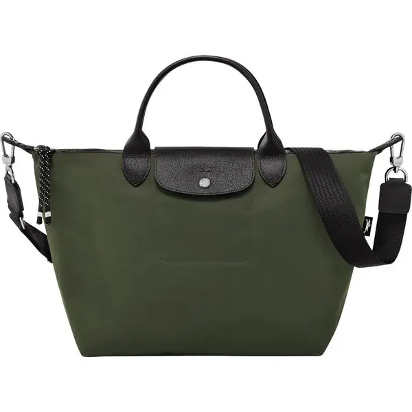 Longchamp Le Pliage Energy Recycled Nylon Shoulder Bag - Khaki