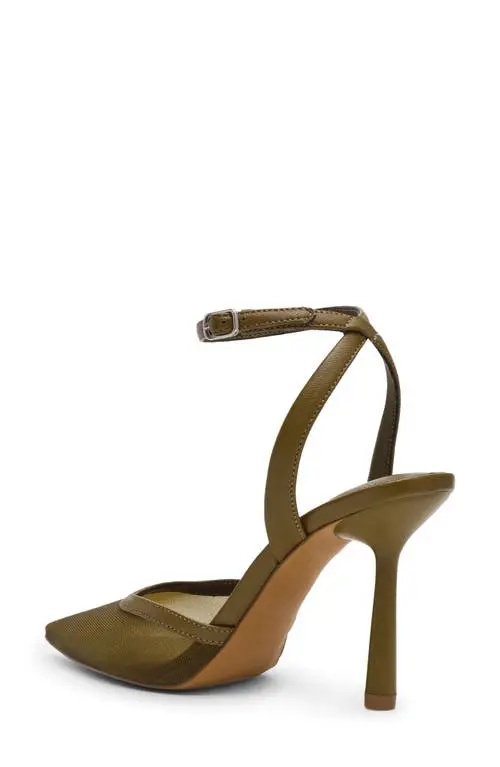 Steve Madden Alliance Pointed Toe Pump - Olive