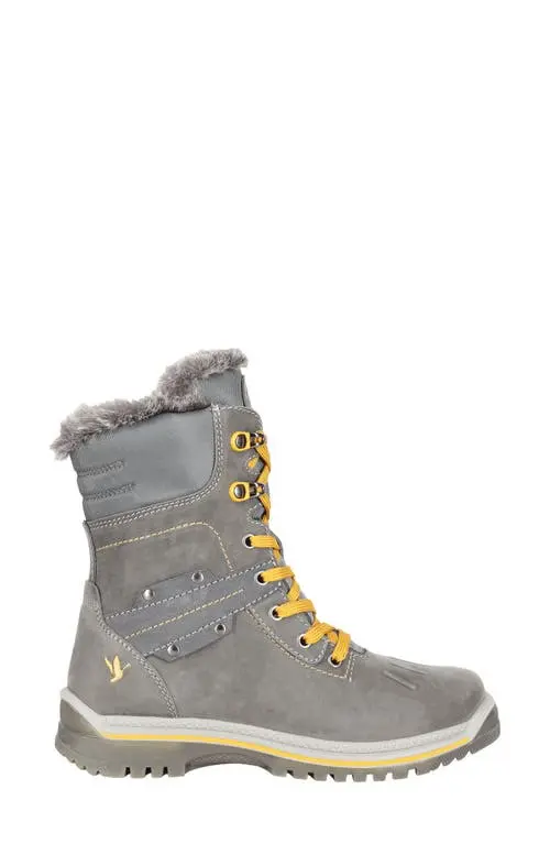 SANTANA CANADA May Waterproof Winter Boots - Grey Mustard