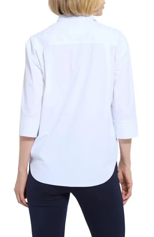 Lyssé Sophie Three-quarter Sleeve Shirt